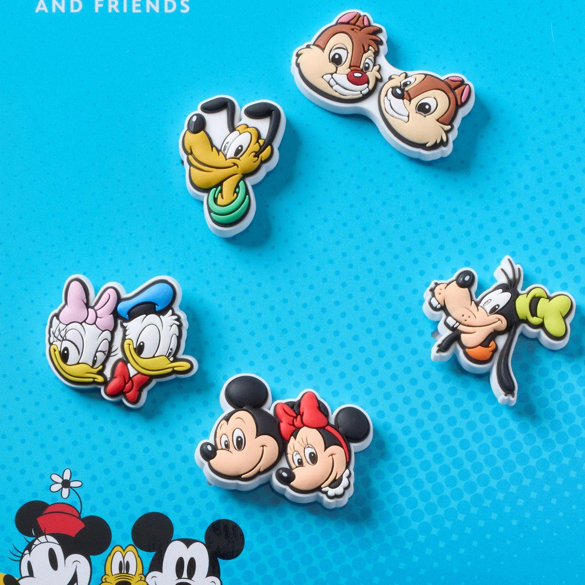Multi Crocs Disney Mickey and Friends 5-Pack Jibbit Charms - JD Sports ...