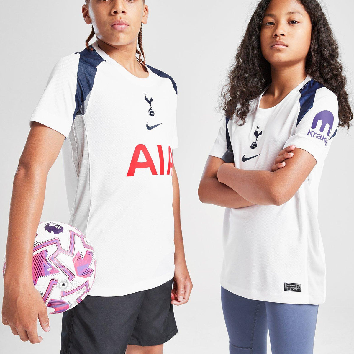 White Nike Tottenham Hotspur FC 2025/26 Home Shirt Junior - JD Sports ...