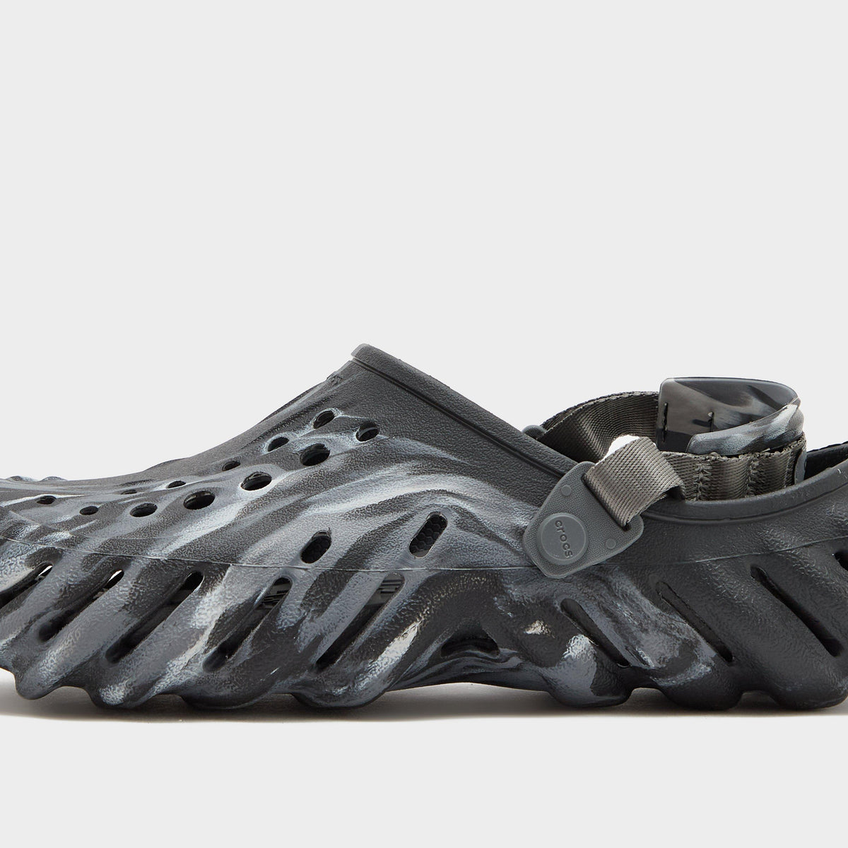 Black Crocs Echo Marble Clog - JD Sports Malaysia
