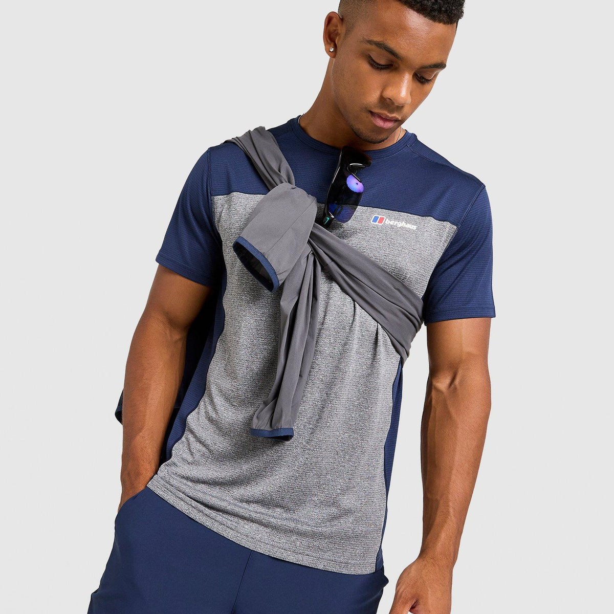 Grey Berghaus Explorer Tech T-Shirt - JD Sports Malaysia