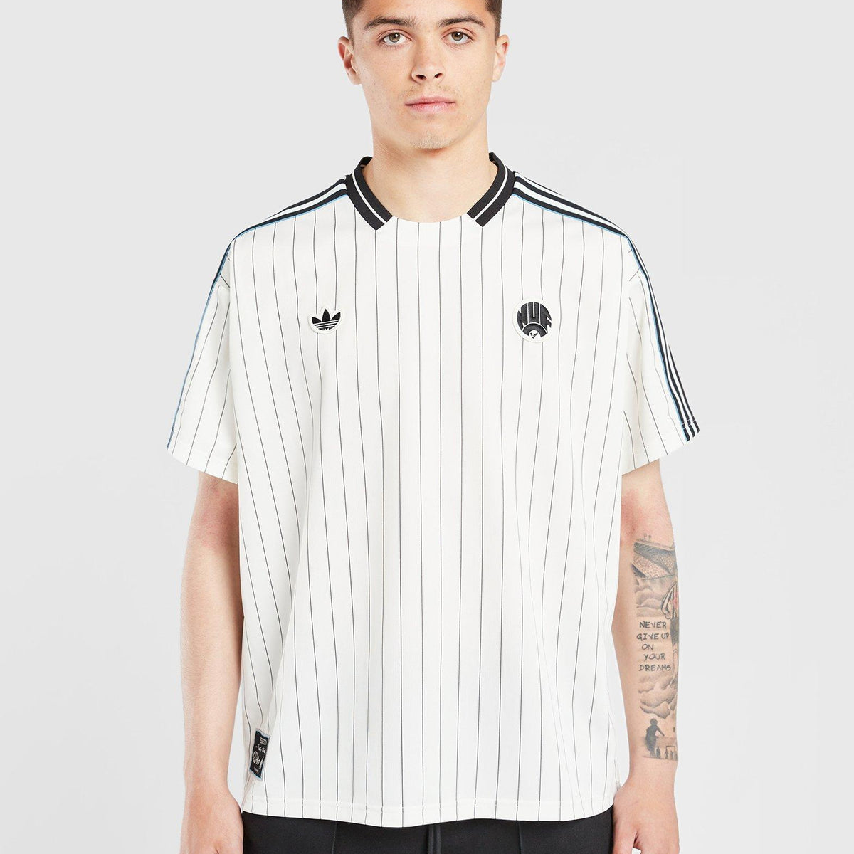 White adidas Newcastle United FC Icons Shirt - JD Sports Malaysia