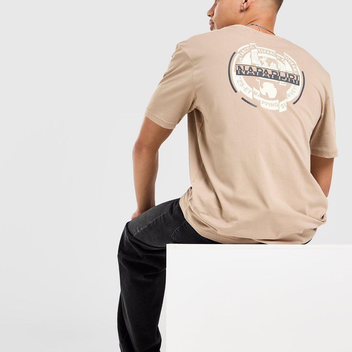 Brown Napapijri Split Bollo T-Shirt - JD Sports Malaysia
