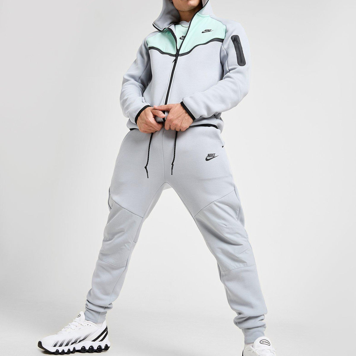 Grey Nike Tech Mix Joggers - JD Sports Malaysia