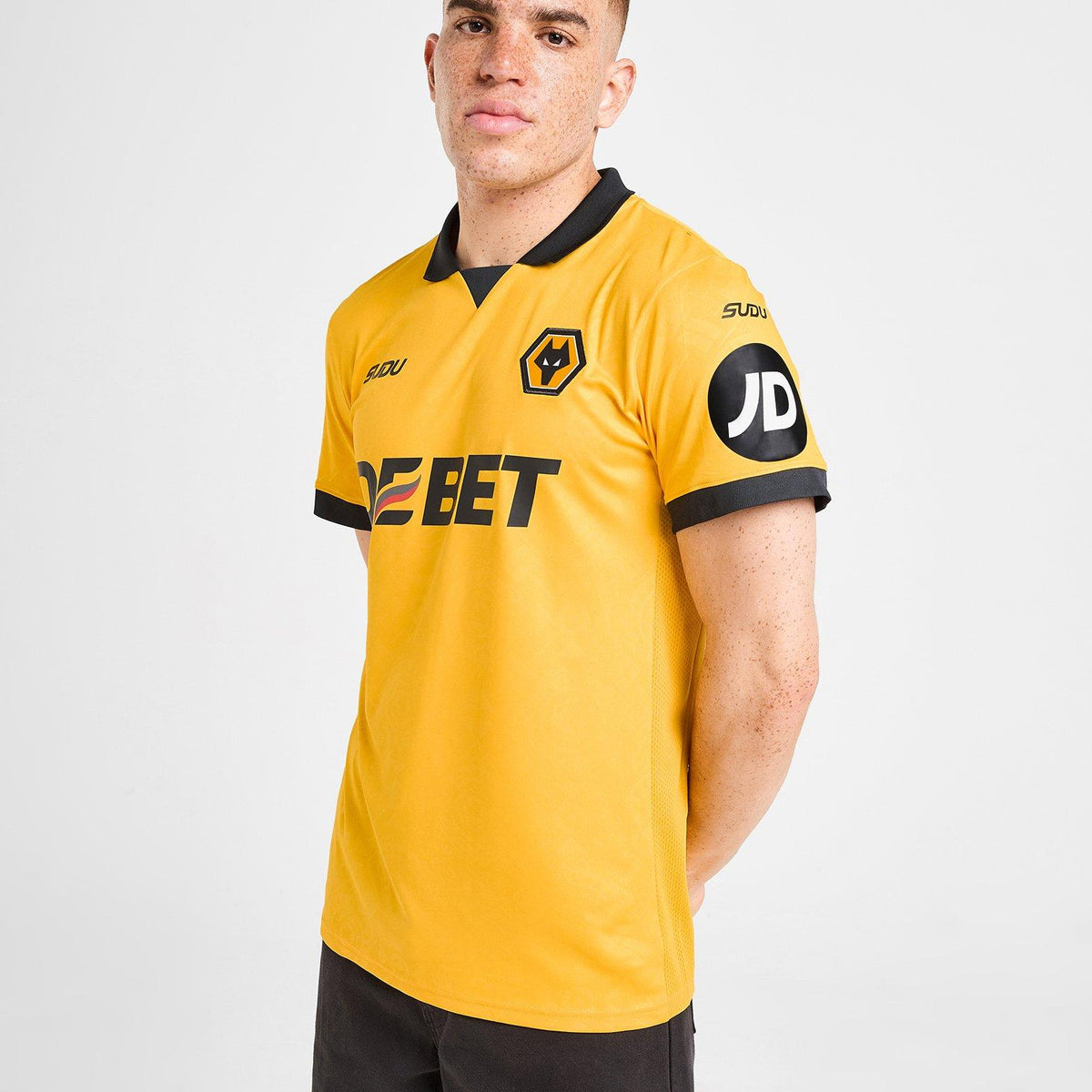 Yellow SUDU Wolverhampton Wanderers FC 2025/26 Home Shirt - JD Sports ...