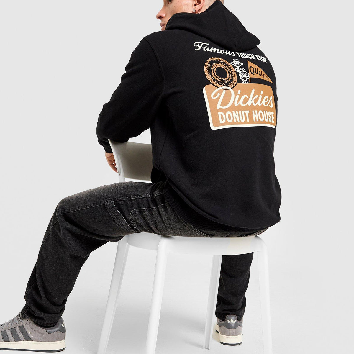 Black Dickies Donut House Overhead Hoodie - JD Sports Malaysia