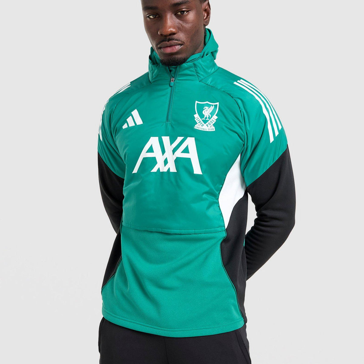 Green adidas Liverpool FC European Winterized Training Top - JD Sports ...