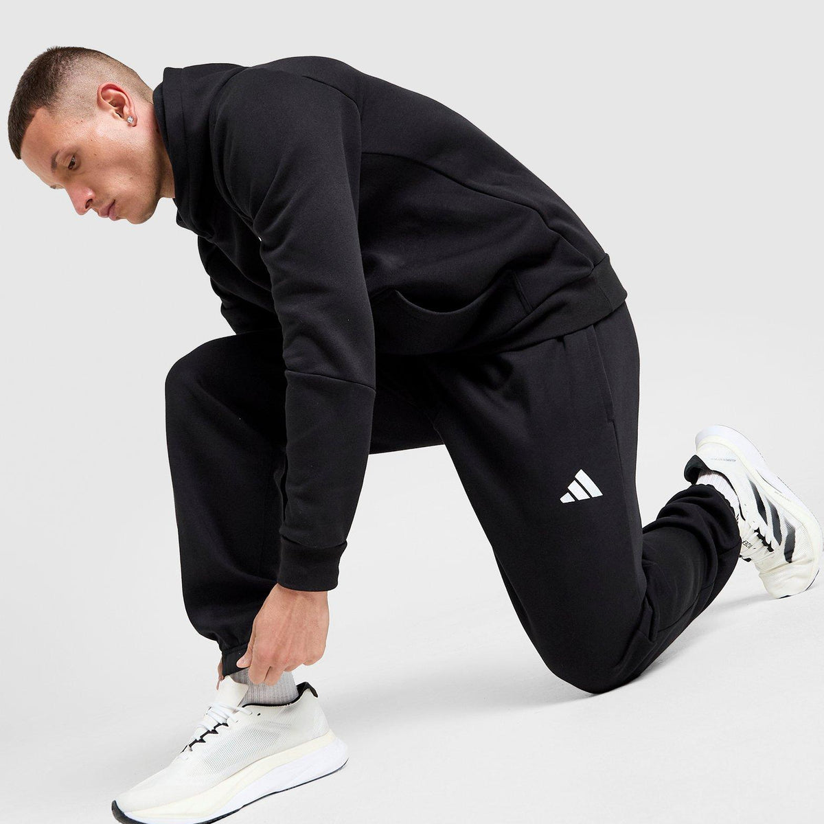 Black adidas Colour Block Joggers - JD Sports Malaysia