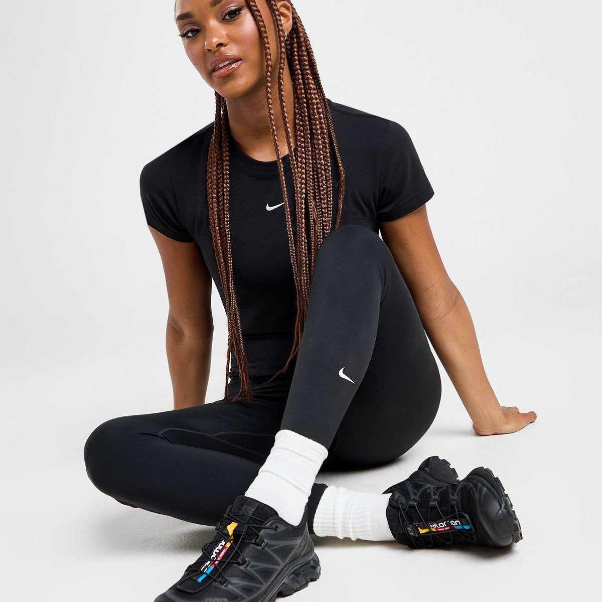 Black Nike Training One Tights - JD Sports Malaysia