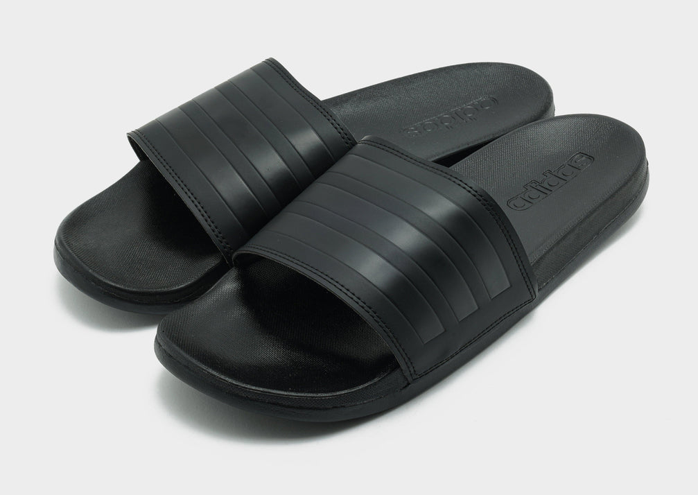 Black adidas Adilette Comfort Slides - JD Sports Malaysia
