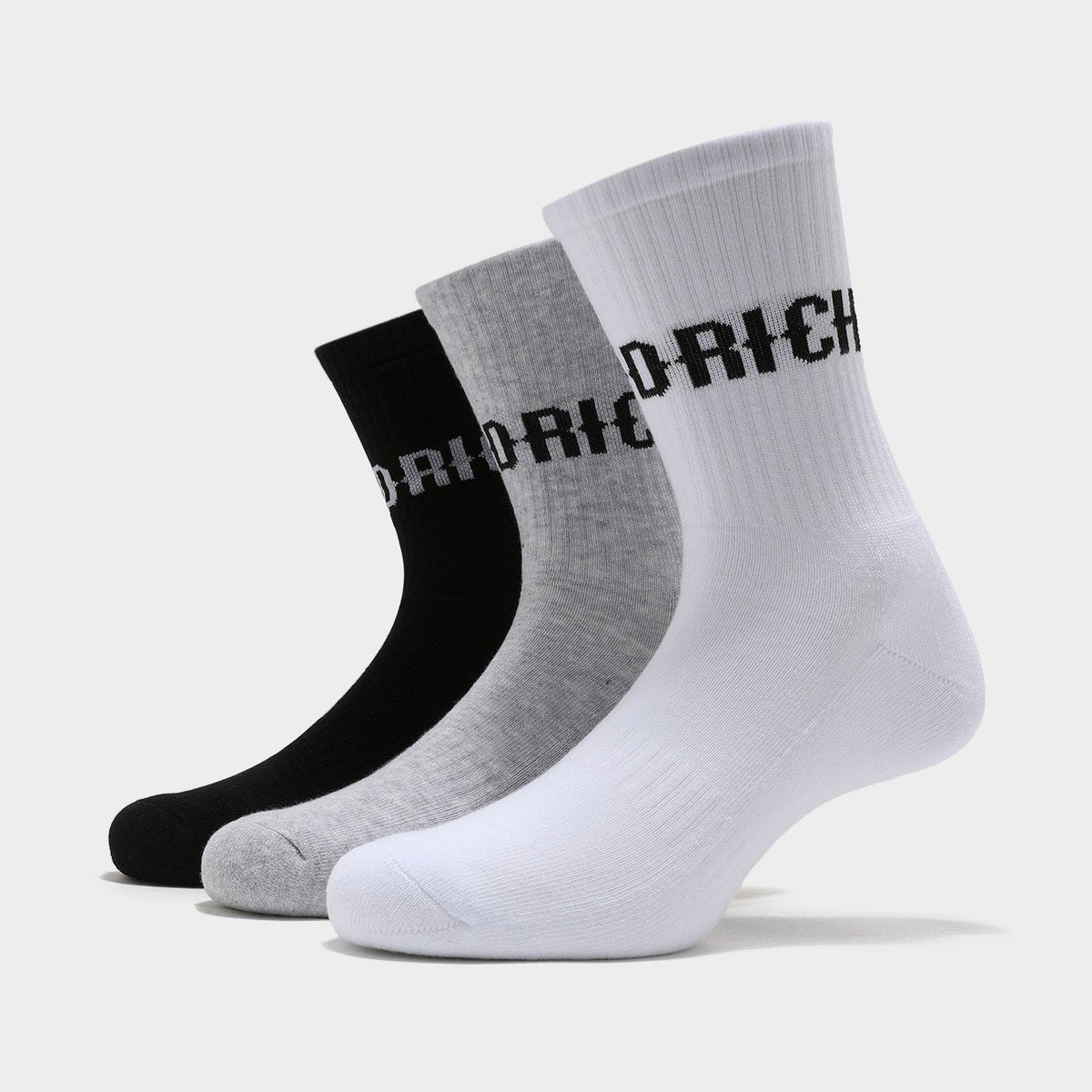 Multi Hoodrich OG Core Crew Socks (3 Pack) - JD Sports Malaysia