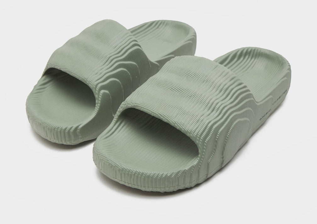 Grey adidas Adilette 22 Slides Women's - JD Sports Malaysia