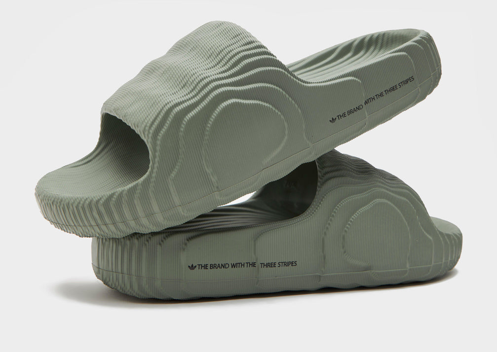 Grey adidas Adilette 22 Slides Women's - JD Sports Malaysia