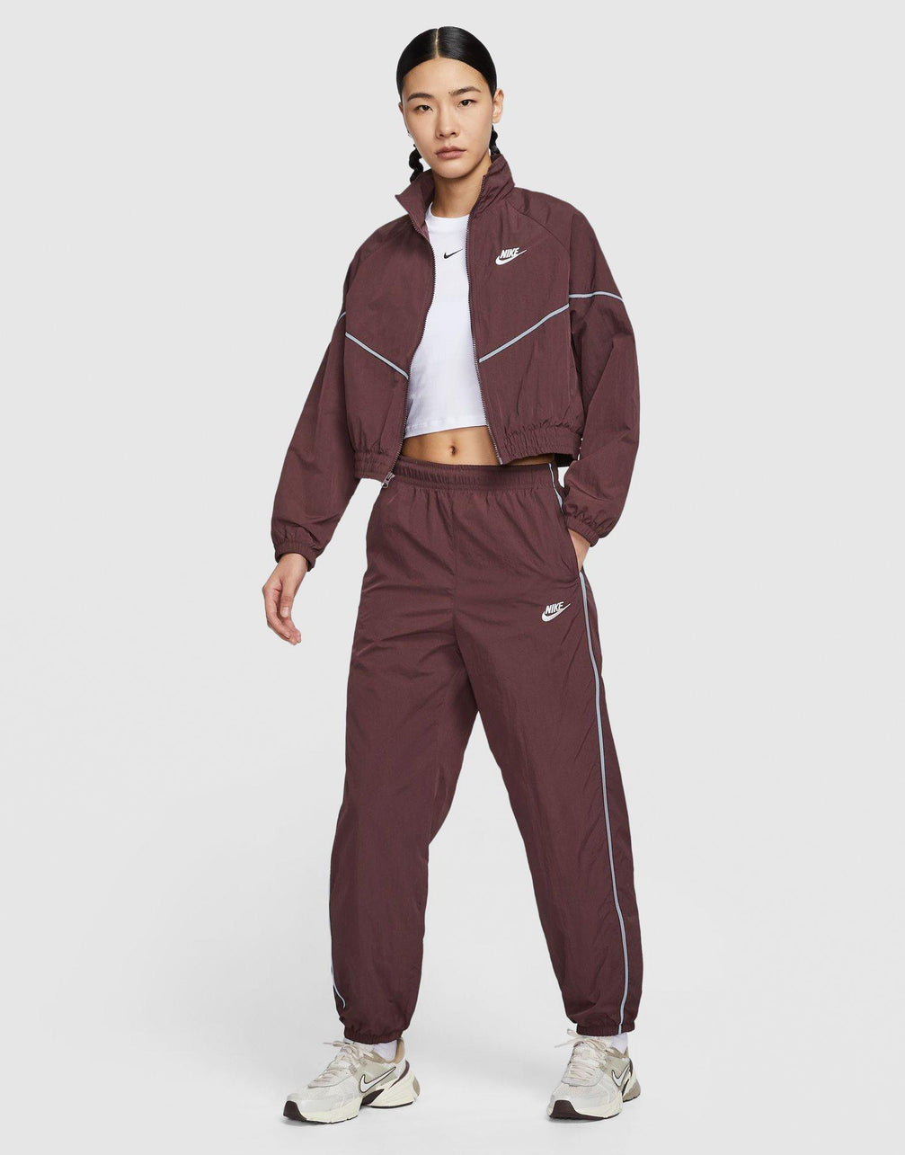 Red Nike Sportswear Windrunner Woven Jacket - JD Sports Malaysia