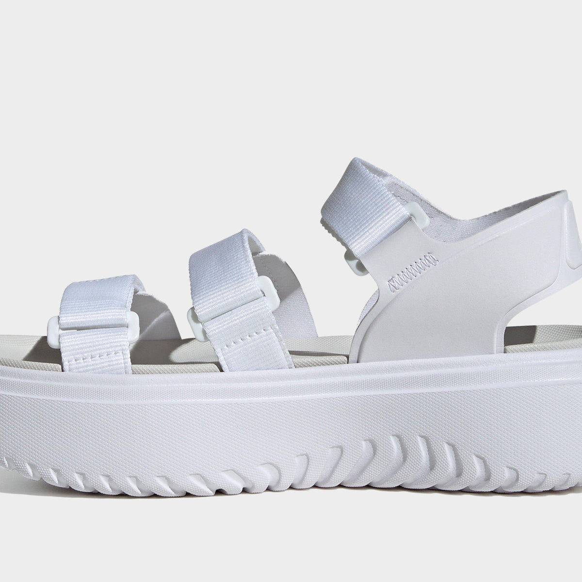 White adidas SLYN Sandals Women's - JD Sports Malaysia
