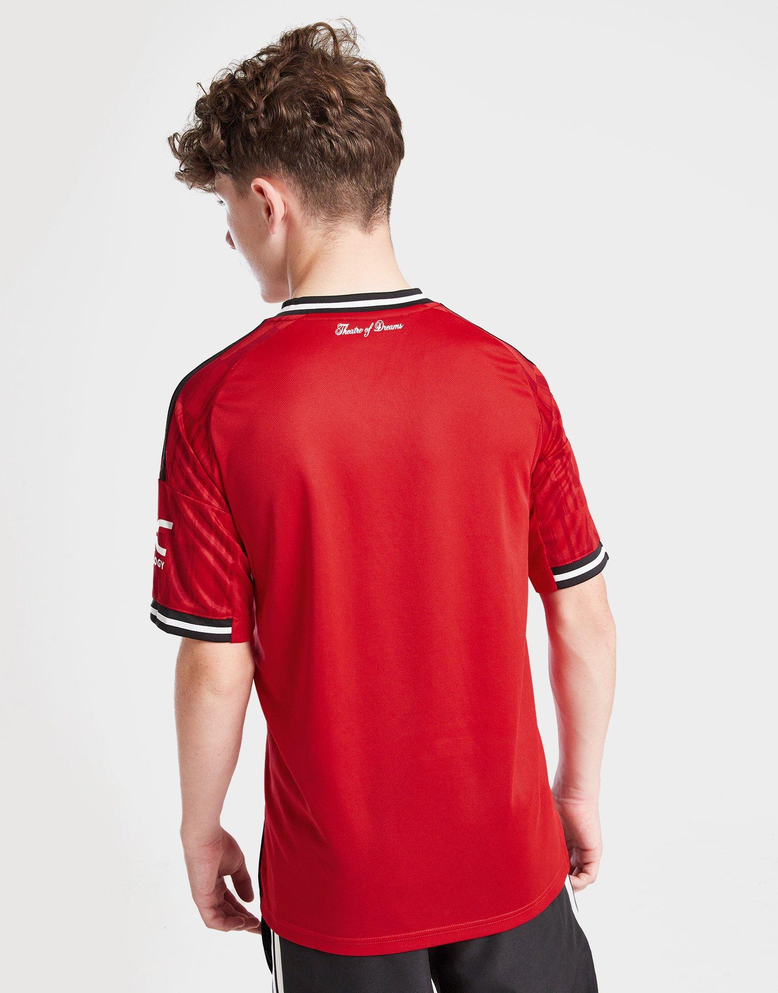 Red adidas Manchester United 25/26 Home Jersey Junior's - JD Sports ...