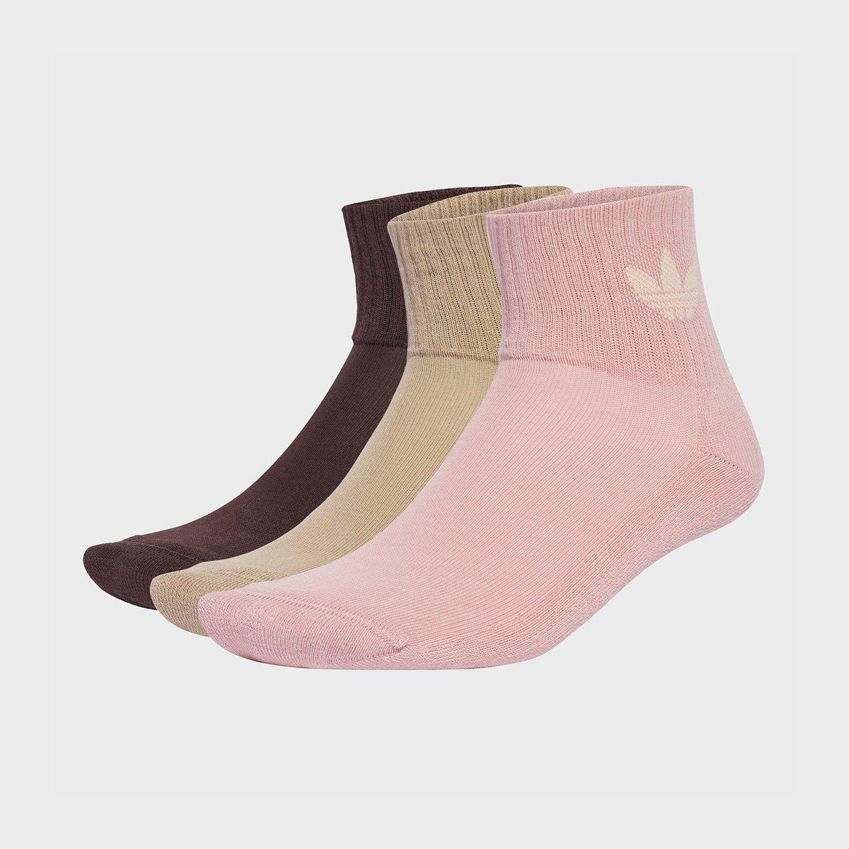 Multi adidas Mid Crew Socks 3 Pairs - JD Sports Malaysia