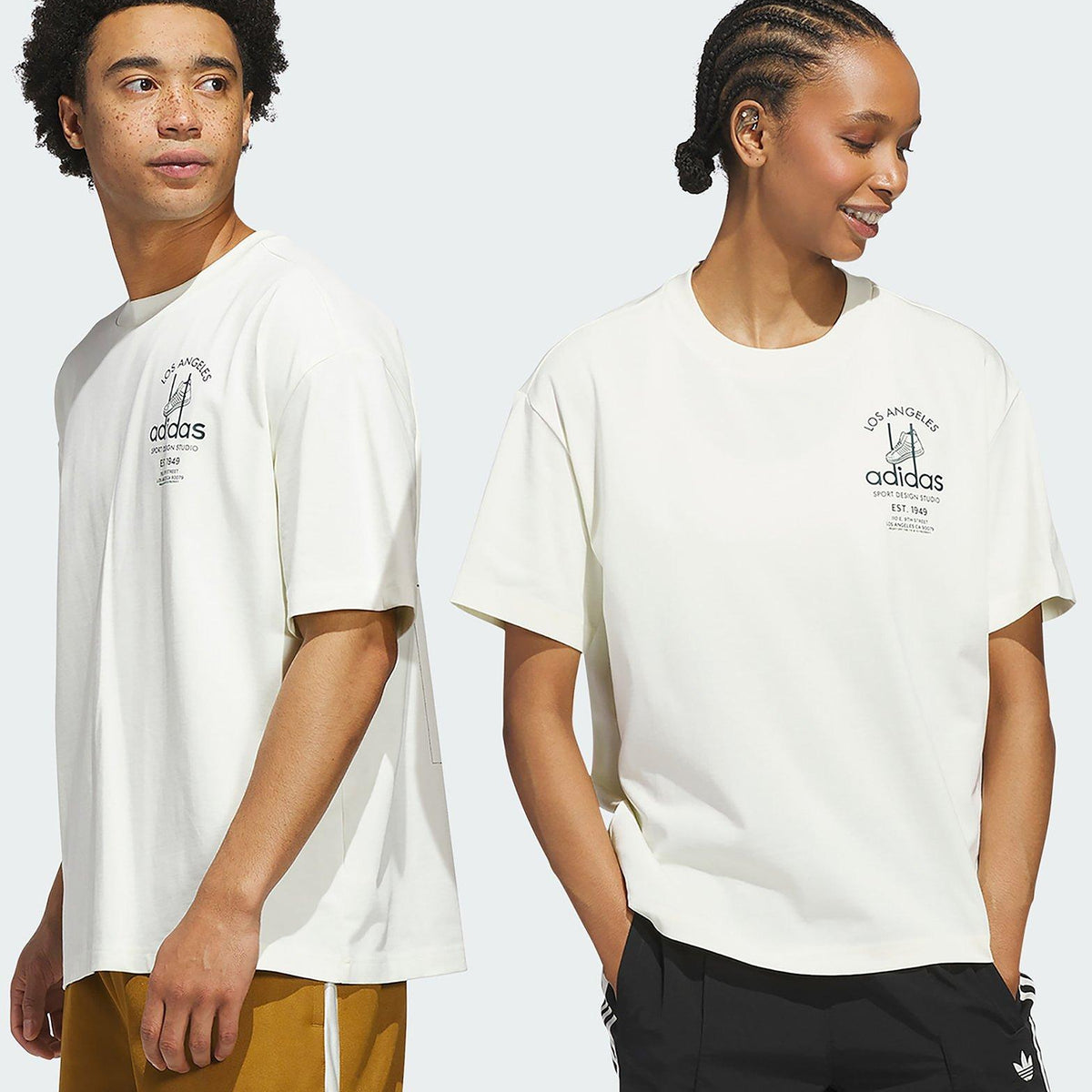 Beige adidas GFX T-Shirt (Unisex) - JD Sports Malaysia