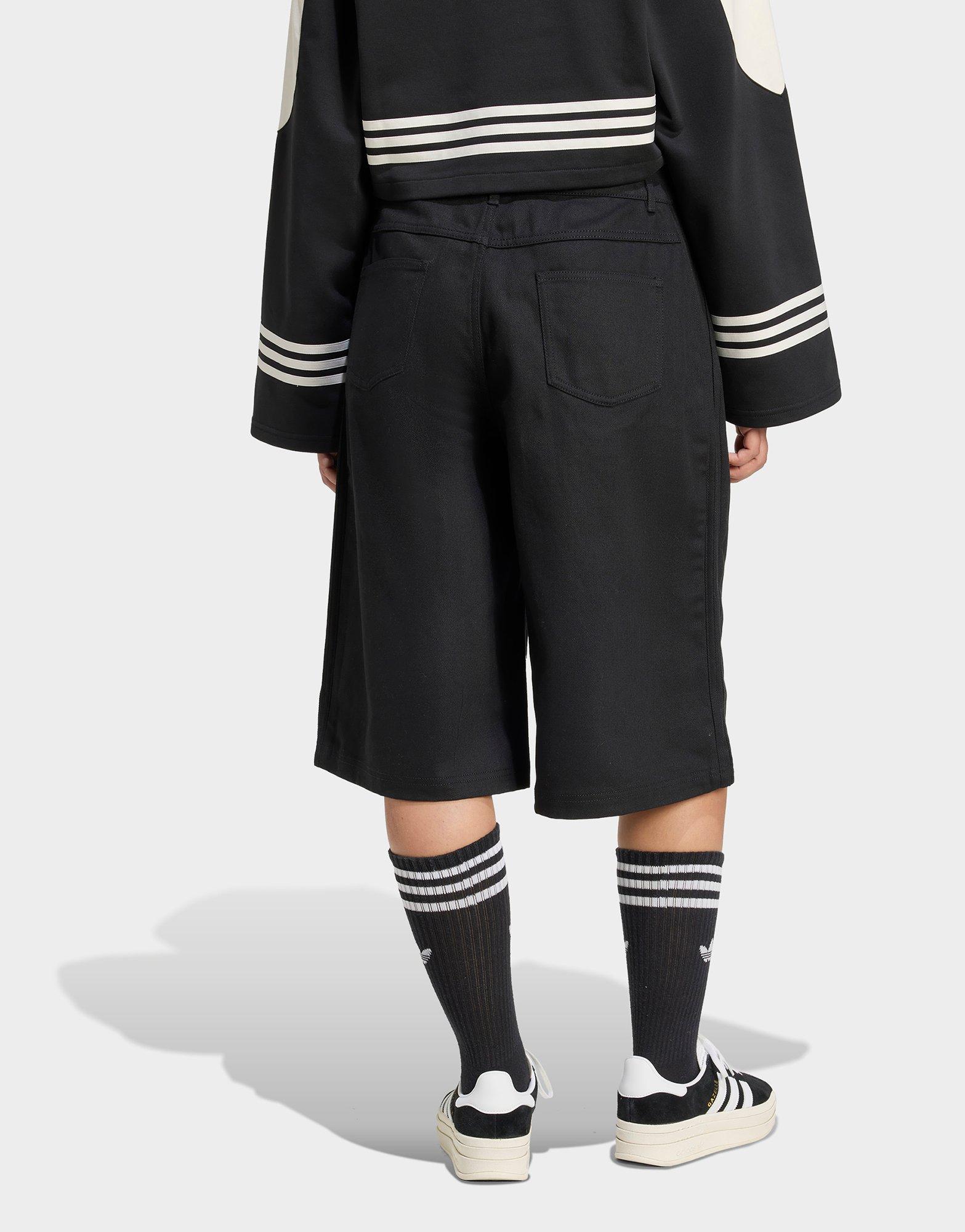 Black adidas Firebird Utility Jorts - JD Sports Malaysia