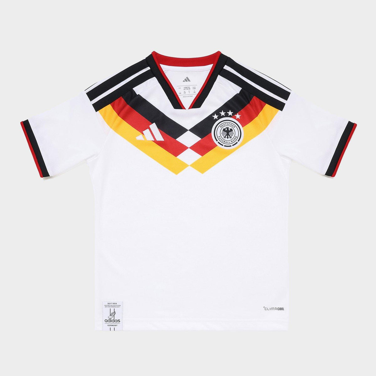 White adidas Germany 26 Home Replica Jersey Junior's - JD Sports Malaysia