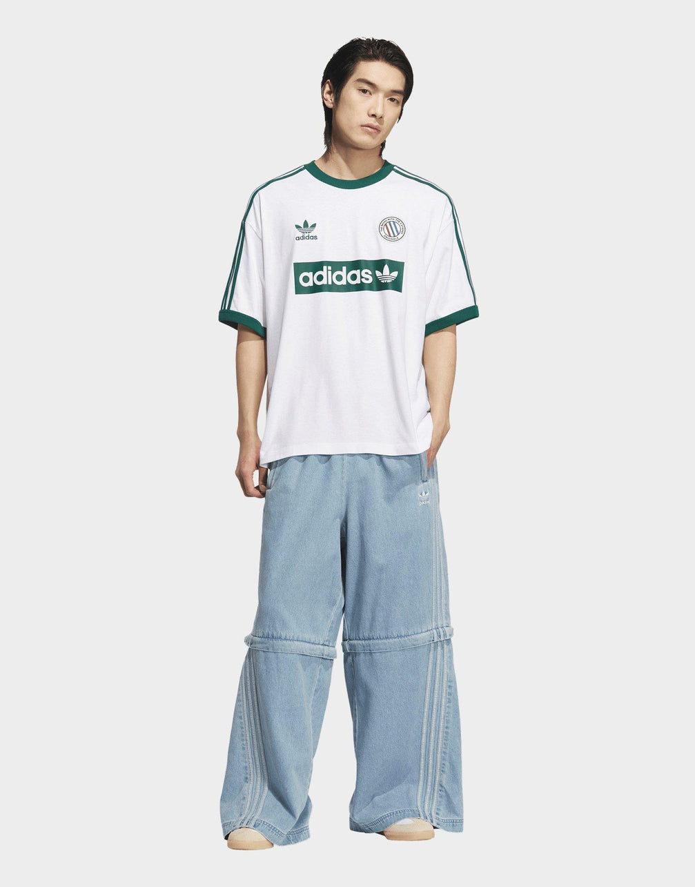 White adidas Ringer T-Shirt - JD Sports Malaysia