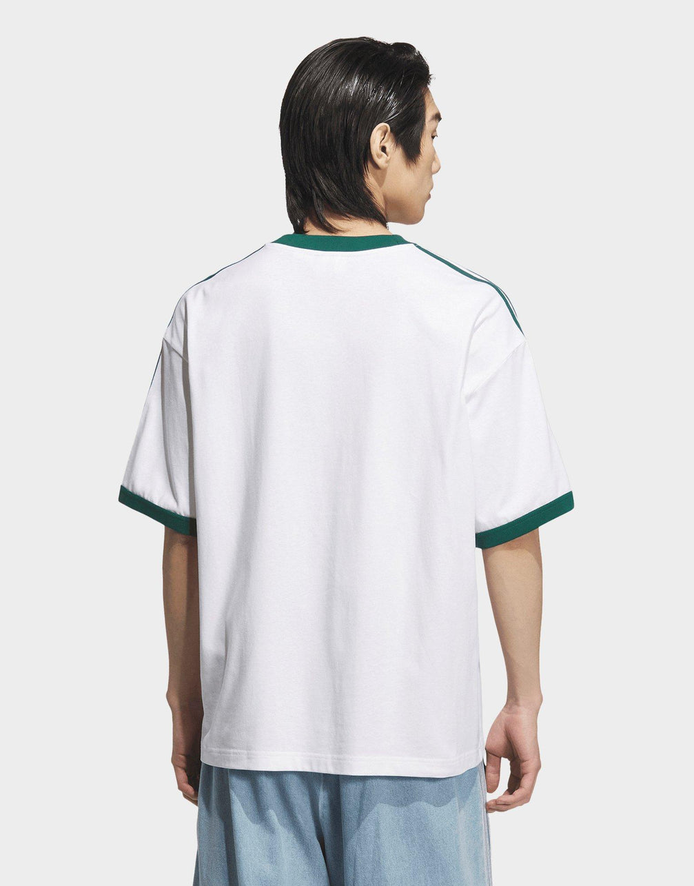 White adidas Ringer T-Shirt - JD Sports Malaysia