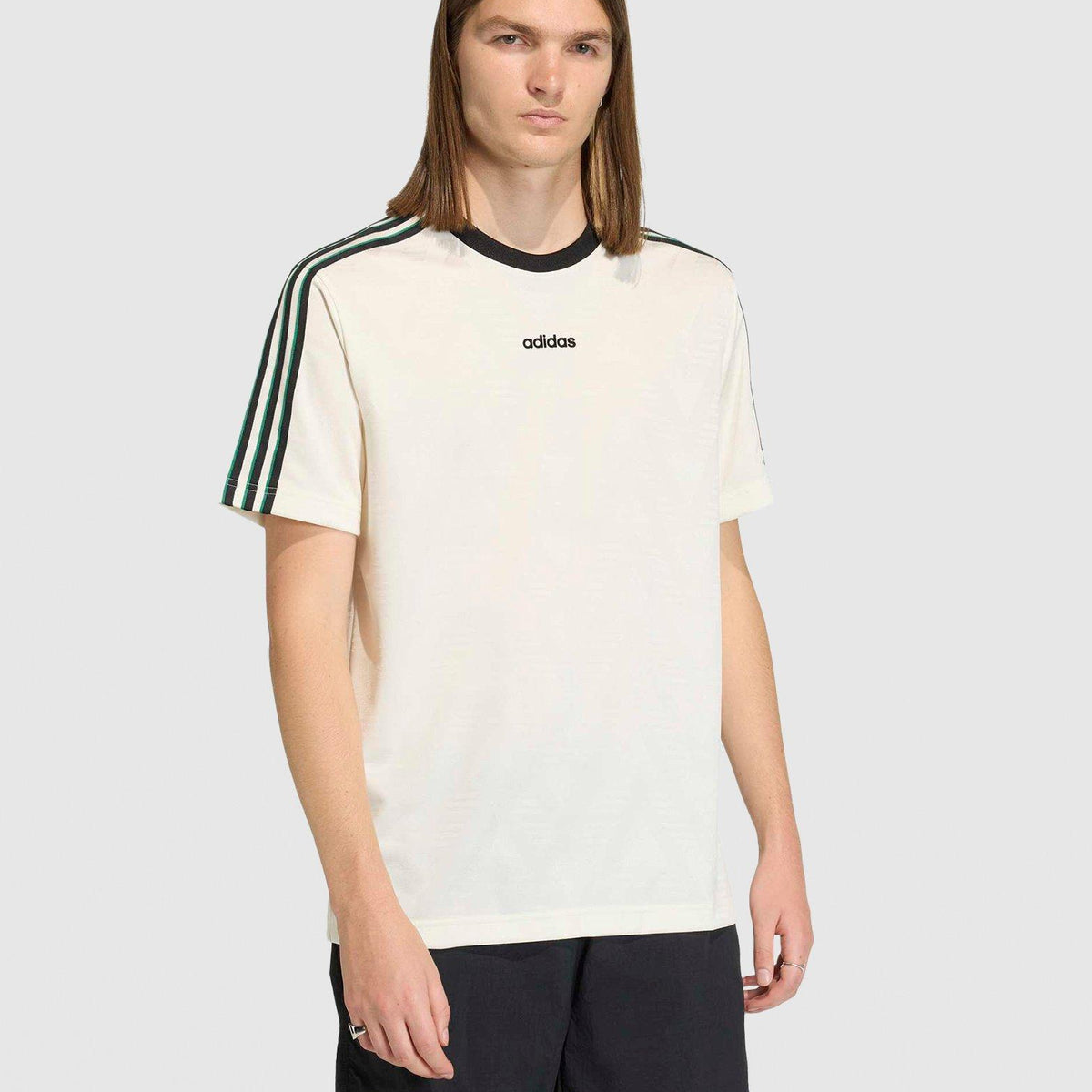 White adidas Bruised Banana Jacquard Jersey - JD Sports Malaysia