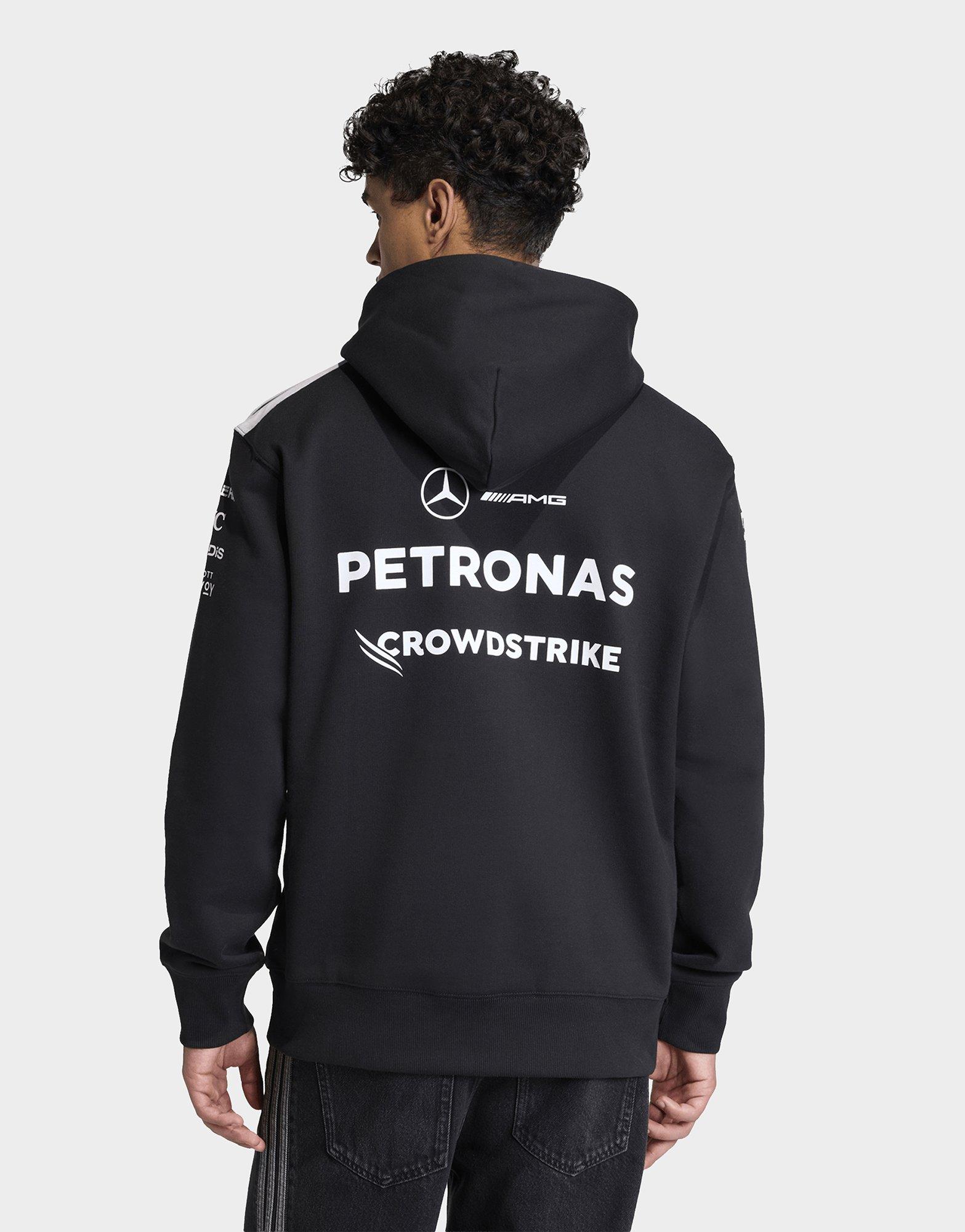 Black adidas Mercedes AMG Petronas Formula 1 Driver Hoodie - JD Sports ...