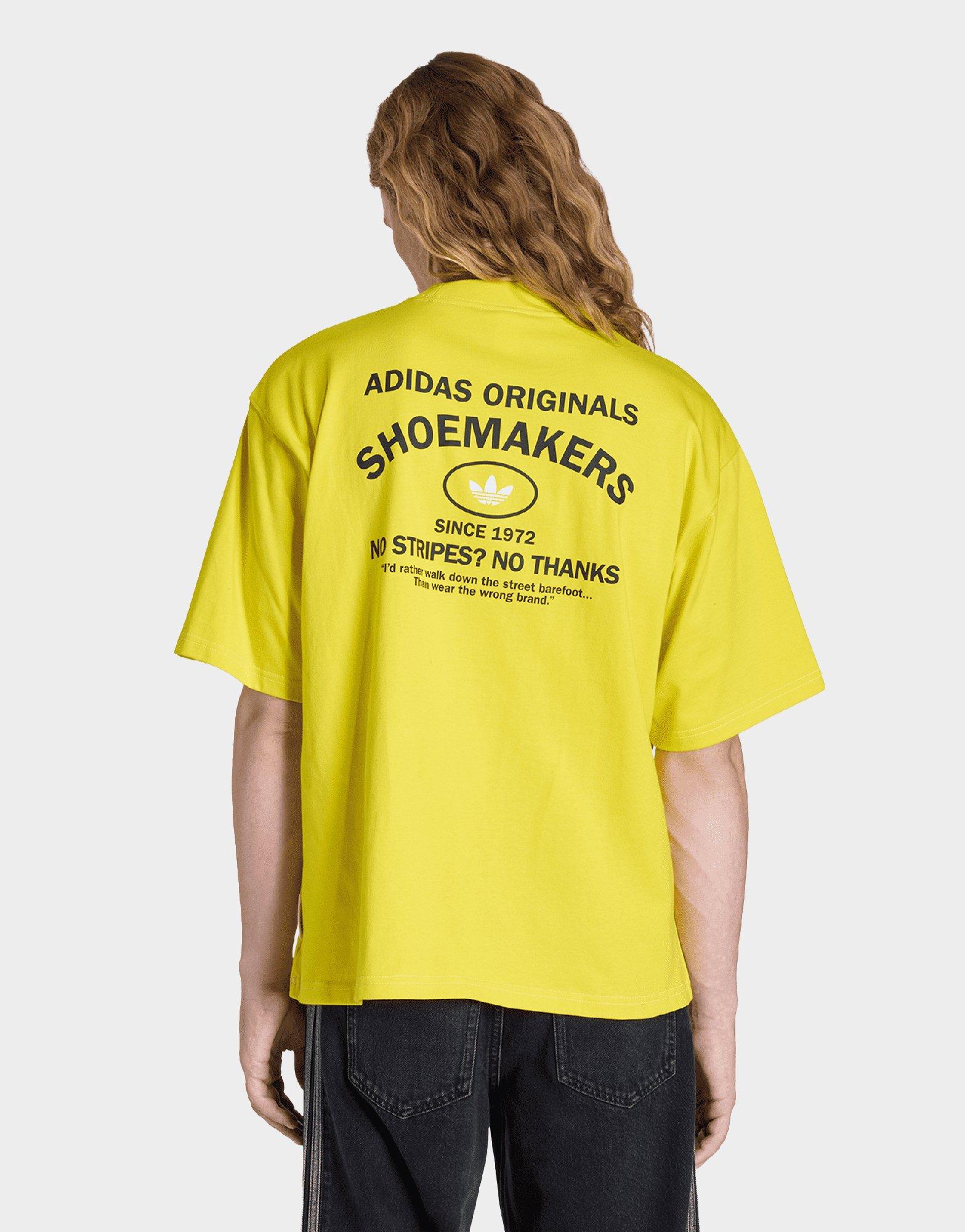 Yellow adidas Shoemaker Graphic T-Shirt - JD Sports Malaysia
