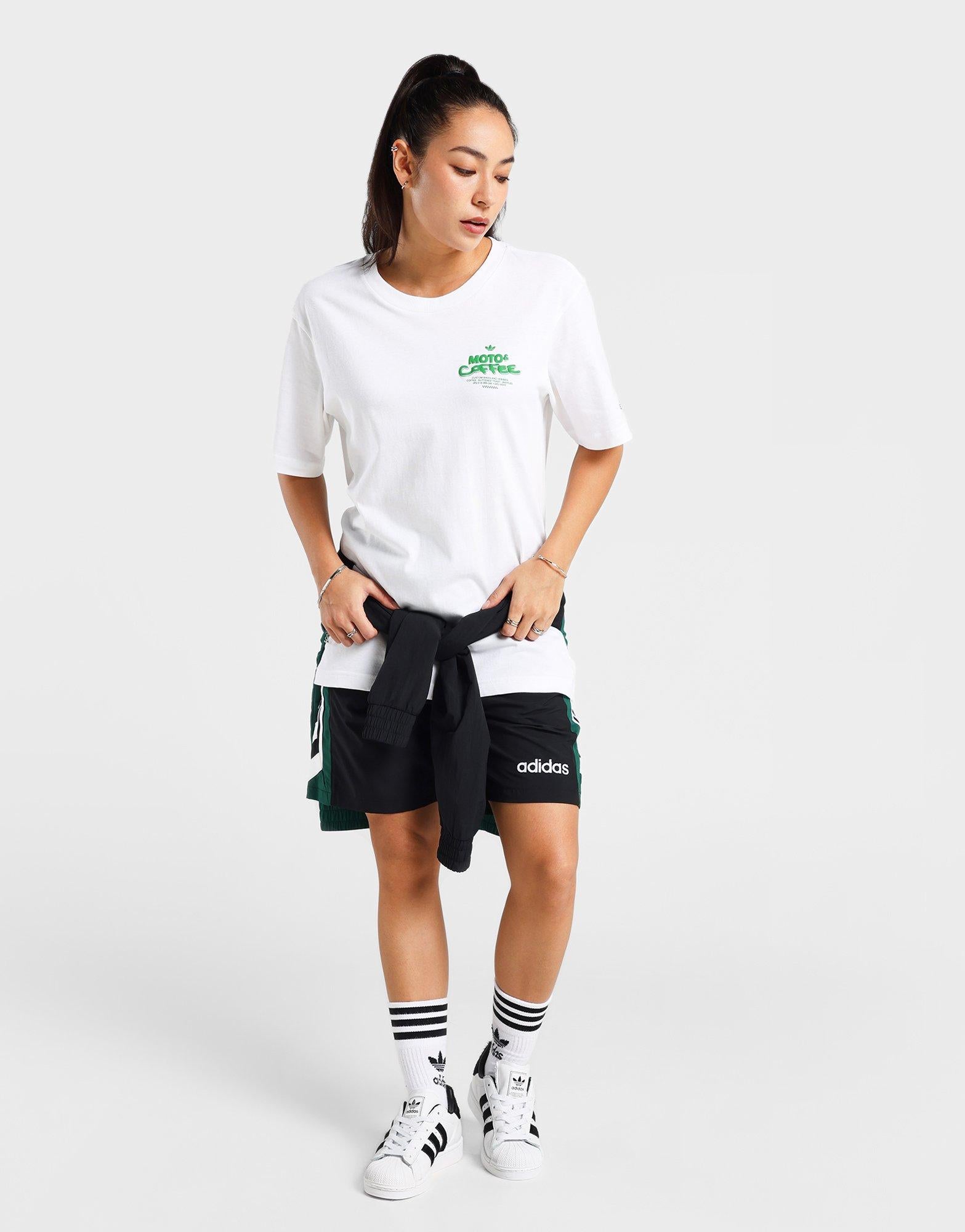 White adidas SMU GFX T-Shirt (Unisex) - JD Sports Malaysia