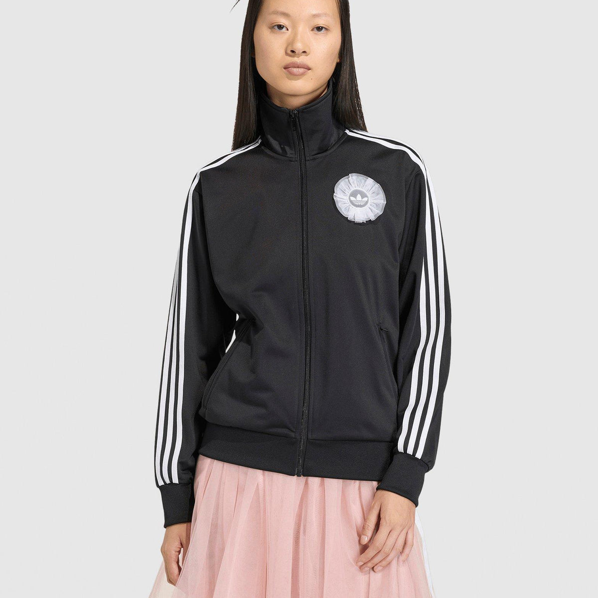 Black adidas Lace Branding Tracksuit Top - JD Sports Malaysia