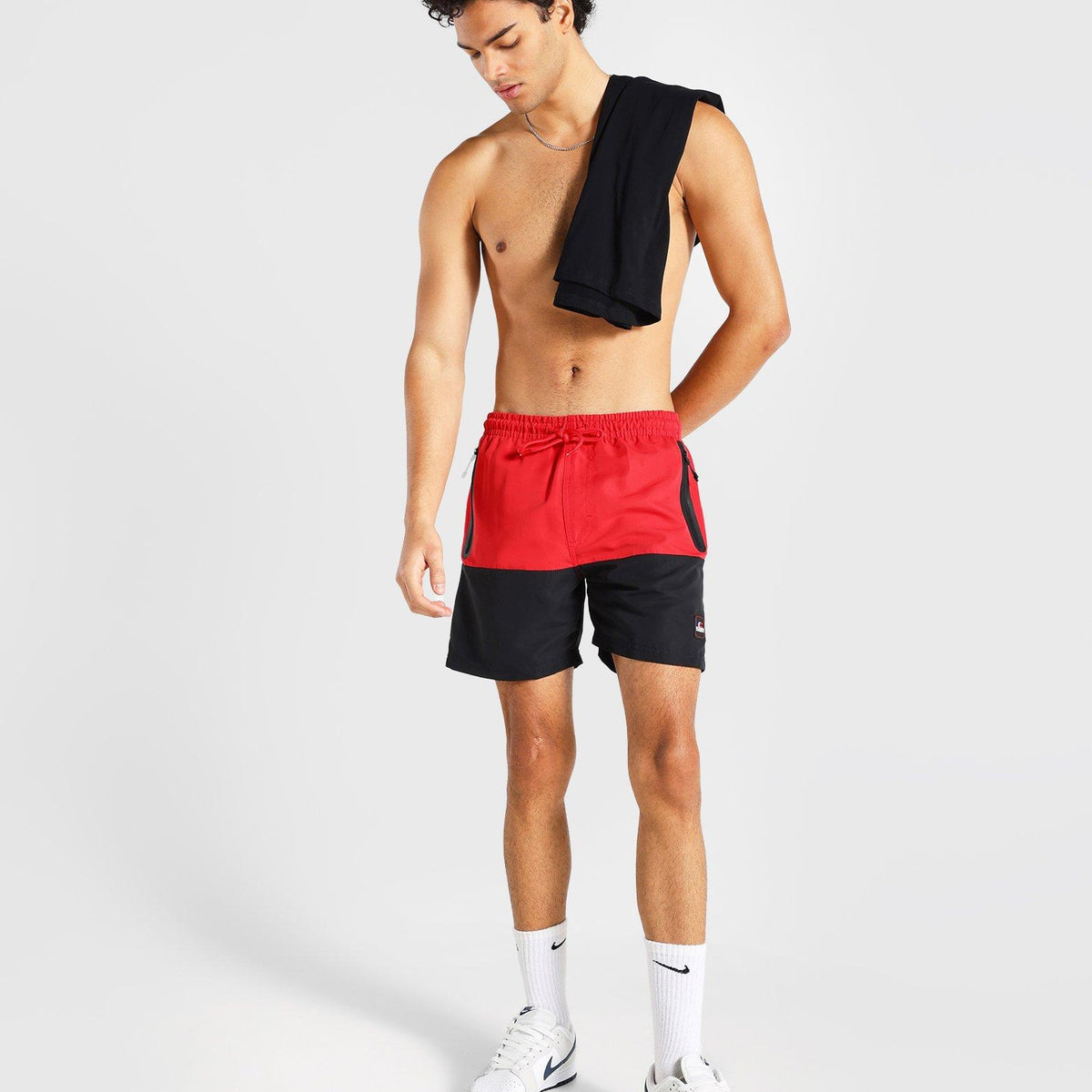 Red Mckenzie Harbour Swim Shorts - JD Sports Malaysia