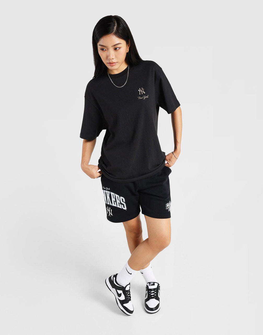 Black Majestic Monogram Box T-Shirt - JD Sports Malaysia