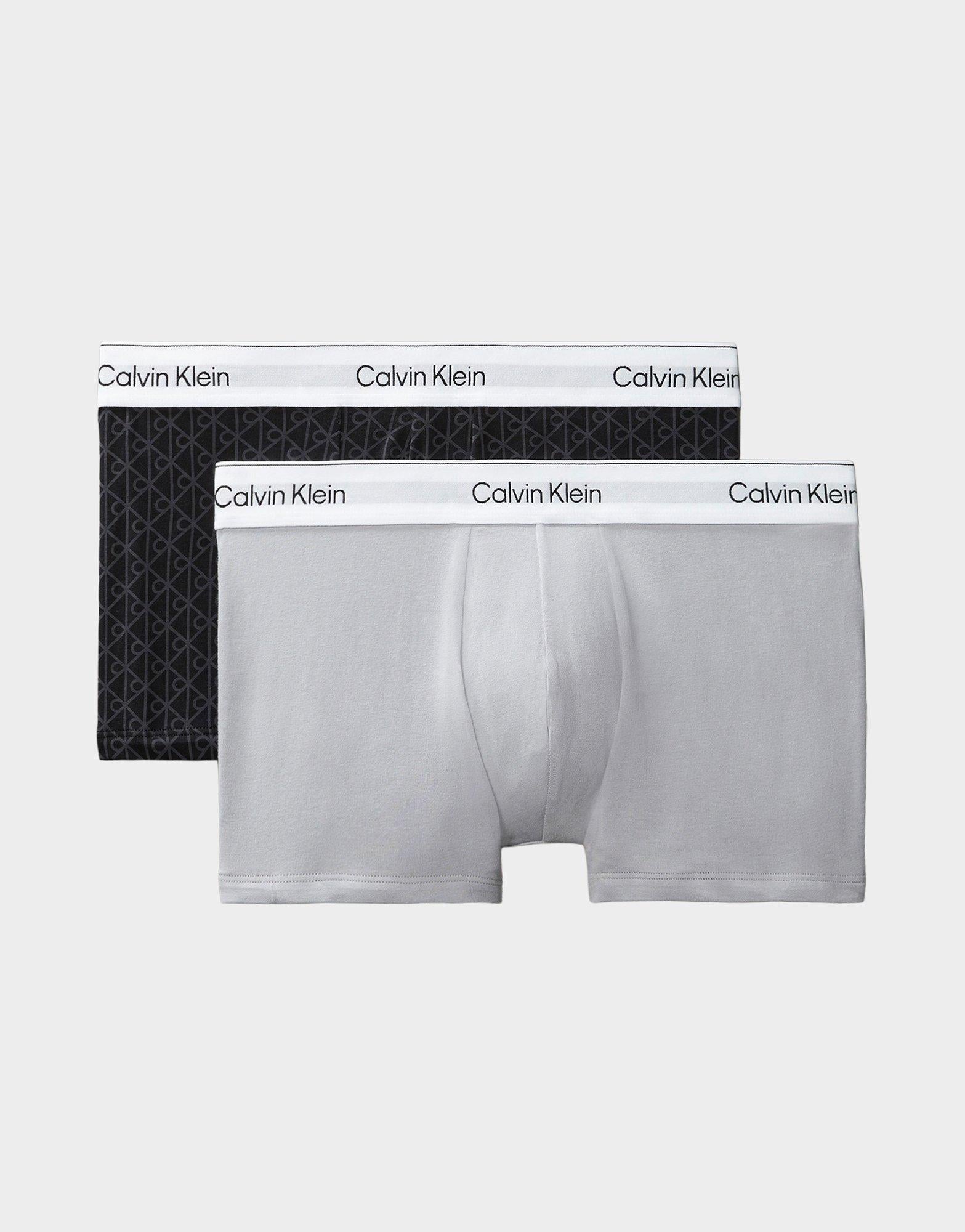Multi Calvin Klein Icon Cotton Stretch Trunks (2-Pack) - JD Sports Malaysia