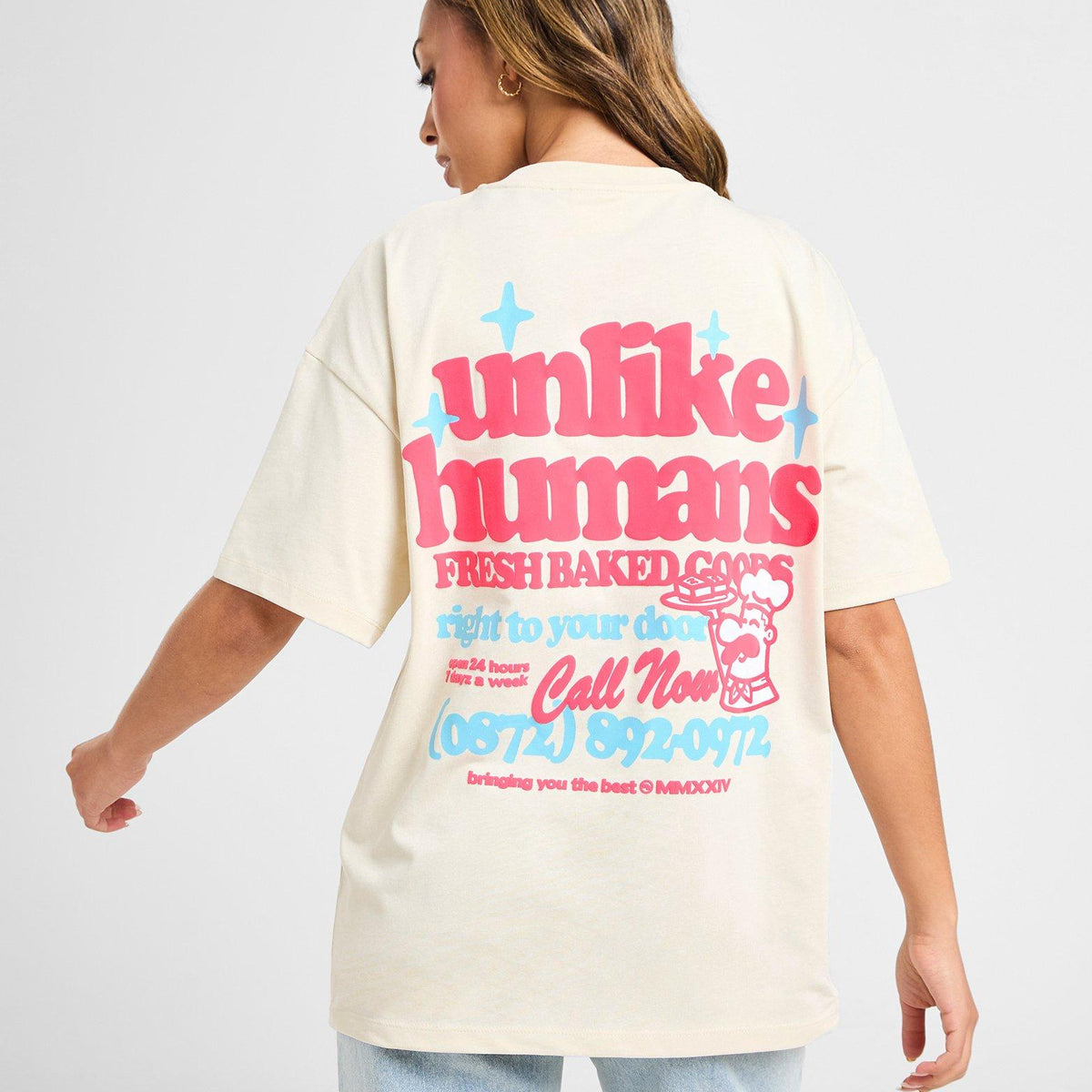 Beige Unlike Humans Fresh T-Shirt - JD Sports Malaysia